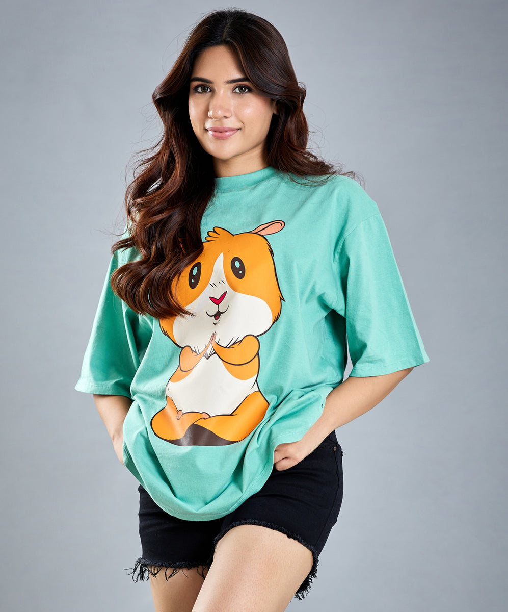 Oversize Mint T-Shirt – Zigzag